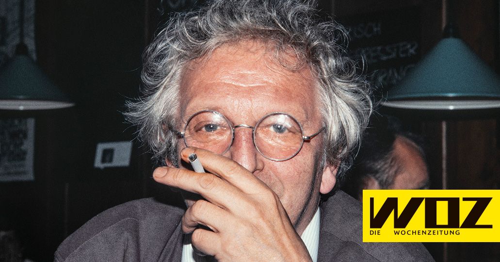 Peter Bichsel (1935–2025): Es ist vertrackt einfach | WOZ Die Wochenzeitung