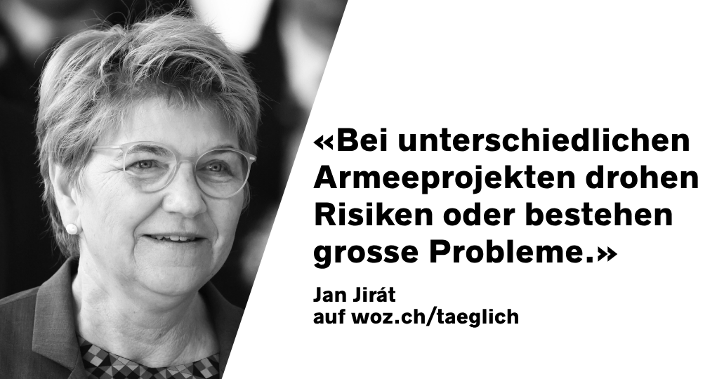 Viola Amherd: Der Scherben­haufen bleibt | WOZ Die Wochenzeitung